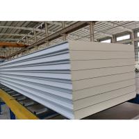 China 30mm PU Sandwich Panel For Contemporary Building House ISO9001 ISO14001 CE Certified for sale