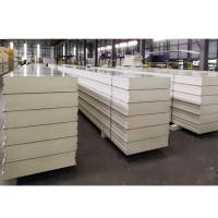 China Warehouse Connection Polyurethane Fireproof Sandwich Panel for Insulated Exterior Walls for sale