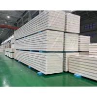 China Galvanized Steel Surface Exterior Wall Sandwich Panel for Machine-made Clean Cold Room for sale