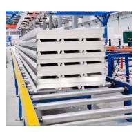 China 950mm Width Heat Insulation PU Roof Panel With Screw Connections PU Polyurethane Core for sale