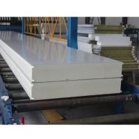 China PPGI Polyurethane PPGI Structure PU Sandwich Panel 950mm Width For Cold Room for sale
