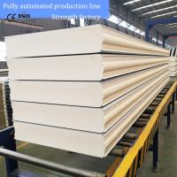 China Insulated PU Foam Sandwich Panels For Warehouse Wall And Roof for sale