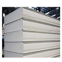 China Polyurethane PU Sandwich Panel With 150mm Width Galvanized Steel Surface for sale
