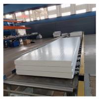 China PPGI Polyurethane PPGI Sandwich Composite Panel 50mm For Modular House for sale