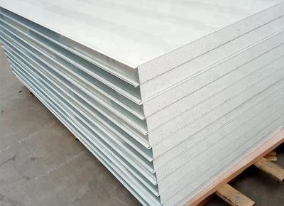 China Steel Sheet EPS Sandwich Panel For Wall Installation Fireproof Soundproof for sale