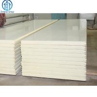 China 30-200 Mm Thickness Fireproof Grade B1/B2 PU Sandwich Panel for Superior Insulation Performance for sale