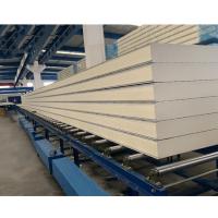 China Lightweight White Cold Room Panels 1000mm PU Sandwich Panels For Industrial Building for sale