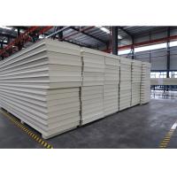 China Lightweight White Cold Room Panels 1000mm PU Sandwich Panels For Industrial Building for sale