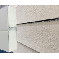 China Insulated Facade Panels 50mm Polyurethane Foam PU Sandwich Panel For Buildings for sale