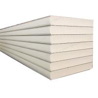 China Exterior Wall PUR PIR Rockwool EPS Sandwich Panel Fireproof For Roof And Wall System for sale