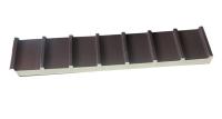 China Fireproof PU Roofing Sheet Aluminum Polyurethane Foam Sandwich Roofing Panels for sale