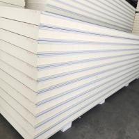 China Insulation Solution Polyurethane Composite Panel in RAL Color with Polyurethane Foam Core for sale