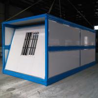 China Modified Folding Container House Prefabricated Steel Structure Office for sale
