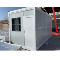 China Galvanized Steel Frame Folding Container House For Hotel Accommodation Solution for sale