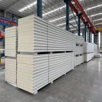 China Mortar Paper Surface Material PU Sandwich Panel for Excellent Heat Insulation and Temperature Resistance for sale