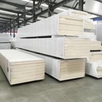 China Anti-Corrosion RAL Color PU Sandwich Board with Polyurethane Foam Core Material for sale