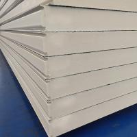 China 50mm Long Lasting Polyurethane Foam Sandwich Panels Board Temperature Resistance for sale
