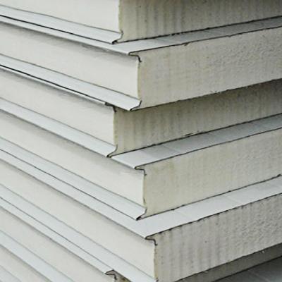China 50mm Fire Retardant PU Sandwich Panels With Polyurethane Foam for sale
