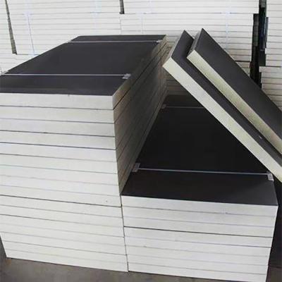 China 35-40kg/m3 Excellent Heat Insulation 1000mm RAL Color Polyurethane Foam Core Composite Panel for sale
