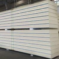 China Anti-Corrosion RAL Color PU Sandwich Board with Polyurethane Foam Core Material for sale