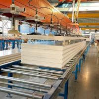 China 50mm Thickness Polyurethane Composite Panel for 1000mm Width Moisture-Resistant Properties for sale