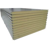 China Temperature Resistance PU Sandwich Panel 50mm-200mm for sale
