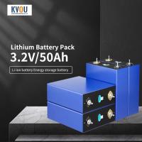 China ODM Lithium Battery Cell Overvoltage Protection Lifepo4 50Ah Cell 3.2V for sale