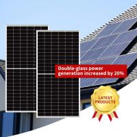 China 430W Double Glass Monocrystalline Solar Panel High Efficiency For Solar System for sale