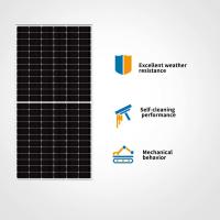 China Commercial 440W Monocrystalline Solar Panel Double Glass PV Module for sale