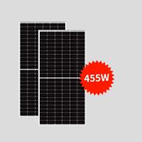 China 455W On / Off Grid Solar Panel Monocrystalline Single Crystal Double Glass for sale