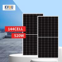 China 520W Off / On Grid Solar Panel System PERC For Home Electricity for sale