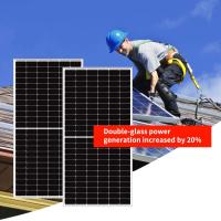 China On / Off Grid Solar System Monocrystalline 525W Solar Panel Roof Installation for sale