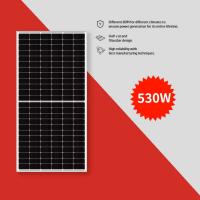 China 530W Solar Panel Renewable Energy 1500 Vdc Mono Crystalline Panel Reliable for sale