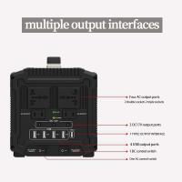 China QC3.0 460Wh Portable Power Stations 500w Solar Generator Power Bank for sale
