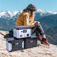 China Outdoor 500W Power Bank Portable LiFePO4 Solar Generator Power Station for sale