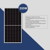China 555w Flexible Monocrystalline Solar Panel Customizable Panel Solar System for sale