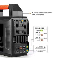 China Outdoor Portable Rechargeable Power Station 220v 110V 300W For Europe for sale