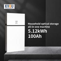 China 16S1P Lithium Solar Battery 5kwh 51.2V Home Solar Battery Machine for sale