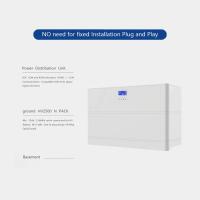 China 51.2V 50Ah 2.56kWh Home Lithium Battery Pack Stacked For Solar System for sale