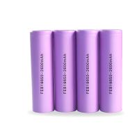 China 18650 3.6 V 2600mah Lithium Lifepo4 Battery Cylindrical For Electric Bicycles for sale
