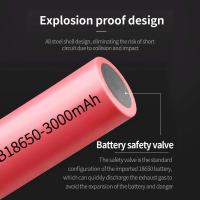 China Rechargeable 3.6V Lithium Battery 18650 Li Ion Battery Cylindrical 3000mAh for sale