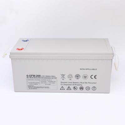 China ODM Lithium EV Battery 12V 200AH Long Life Solar Power Storage Battery ISO9001 for sale