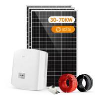 China Long Life Home Battery System 30KW 70KW Grid Tie Solar System for sale