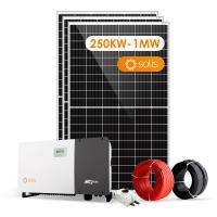 China Commercial Use Solar Kit System 250KW 1MW Grid Tie System Multifunctional for sale