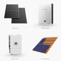 China Grid Tie High Efficiency Solar Panel 3KW 50KW Commercial Battery System for sale