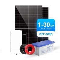 China 5kw Solar Panel System 3000w 10kw Off Grid Battery System Home Kit for sale