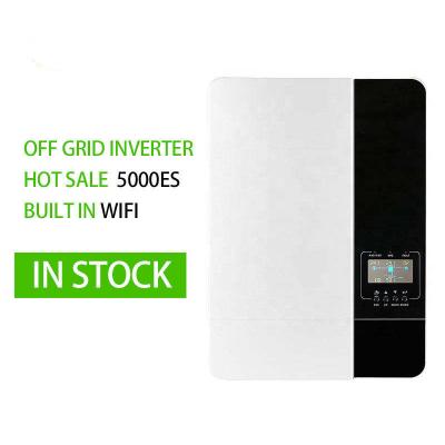 China Built In All In One Solar Inverter 5KW 48V Pure Sine Wave Hybrid Inverter for sale