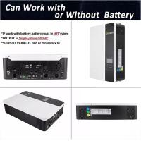 China Built In All In One Solar Inverter 5KW 48V Pure Sine Wave Hybrid Inverter for sale