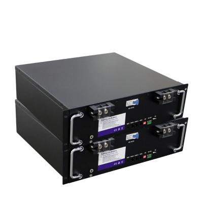 China Rechargeable Lithium Ion Battery LiFePo4 48V 50Ah Solar Energy Storage System for sale
