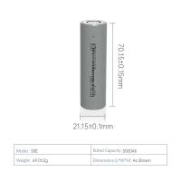 China 21700 Lifepo4 Battery Cell 5000mah 3.6V For Flashlight Laptopu for sale